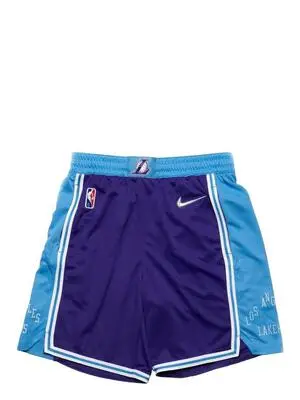 Nike Nba Swingman Los Angeles Lakers City Edition Drifit Shorts - Purple
