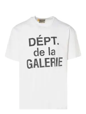 GALLERY DEPT. Dept De La Galerie Classic Tee Shirt - White