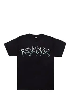 REVENGE Gradient Lightning Tee Shirt - Black