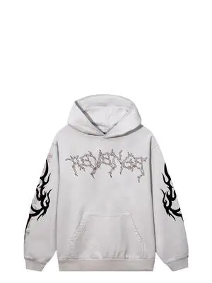 REVENGE X City Morgue Lightning Logo Cerberus Hoodie - Cement