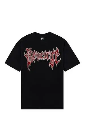 REVENGE X City Morgue Grim Reaper Tee Shirt - Black