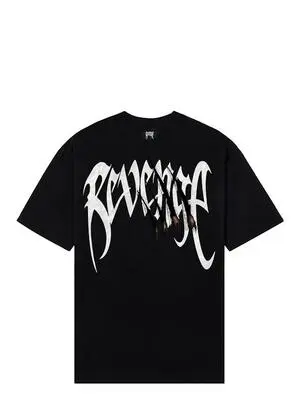 REVENGE X City Morgue Arch Logo Claw Tee Shirt - Black