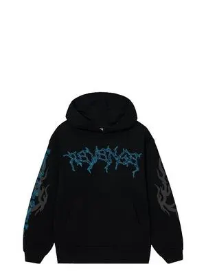 REVENGE X City Morgue Lightning Logo Cerberus Hoodie - Black