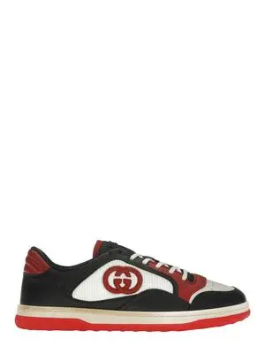 Gucci Low Top Sneaker - Black/red
