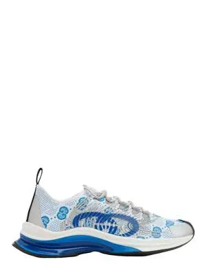 Gucci Monogram Sneakers - Blue