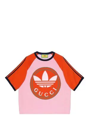 Gucci X Adidas Block T-shirt - Pink