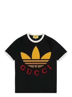 Gucci X Adidas Logo T-shirt - Black