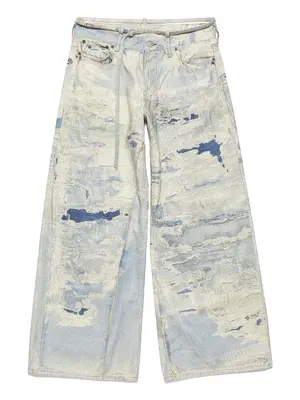 Acne Studios Regular Fit Trousers - Light Blue