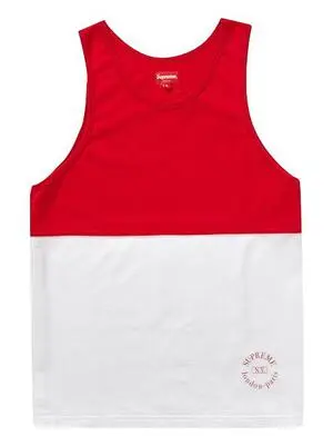 Supreme Split Tank Top - Red