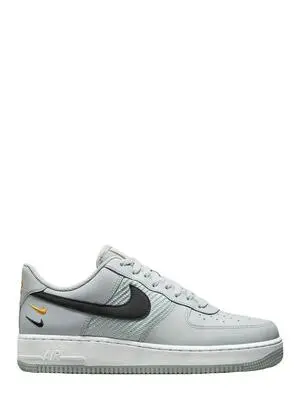Nike Nike Air Force 1 Low '07 Double Mini Swoosh Sneakers Wolf Grey/university Gold/white