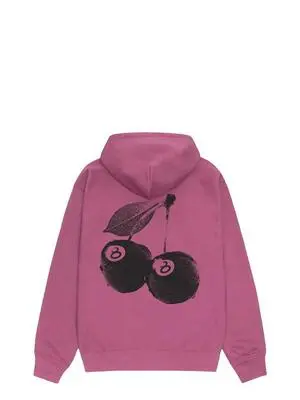 StÜssy Cherries Hoodie - Berry