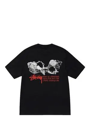 StÜssy Shells Tee Shirt - Black