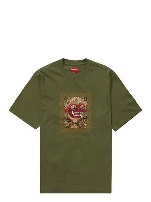 Supreme Barong Patch Short Sleeve Top Olive