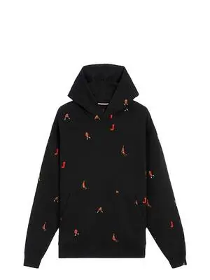 JORDAN Essential Holiday Jumpman Fleece Pullover Hoodie - Black