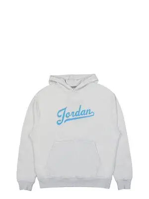 JORDAN Flight Mvp Fleece Pullover Hoodie - Light Grey