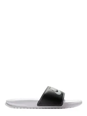 Nike Benassi Jdi Slides - White/black/pure Platinum
