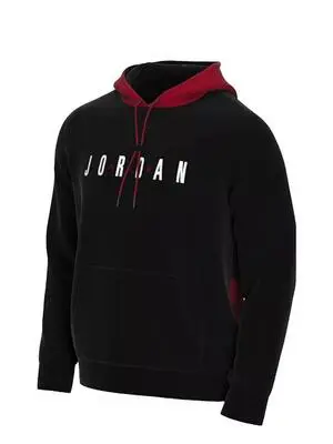 JORDAN Jumpman Air Gfx Fleece Hoodie - Black/red