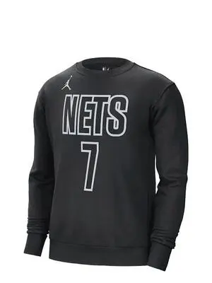 JORDAN Nba Brooklyn Nets Kevin Durant Sweatshirt - Black