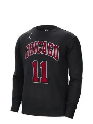JORDAN Nba Chicago Bulls Demar Derozan Courtside Statement Edition Sweatshirt - Black
