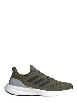 Adidas Pureboost 23 Sneakers - Olive Strata/core Black/halo Silver