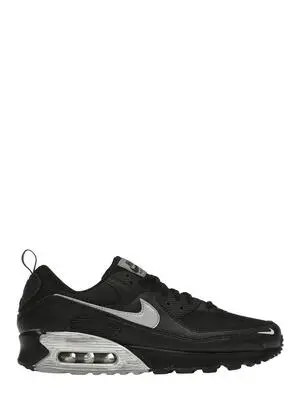 Nike Air Max 90 Mini Swooshin Sneakers Black/metallic Silver