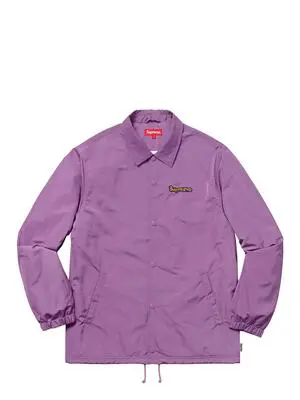Supreme Gonz Logo Coaches Jacket - Violet