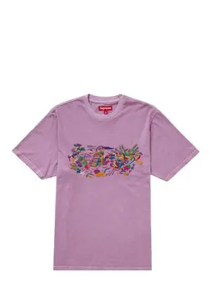 Supreme Machu Picchu Short Sleeve Top Lavender
