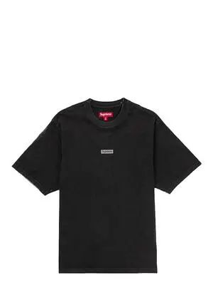 Supreme Overprint Small Box Short Sleeve Top Black