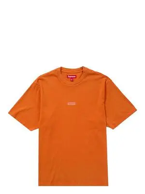 Supreme Overprint Small Box Short Sleeve Top Orange