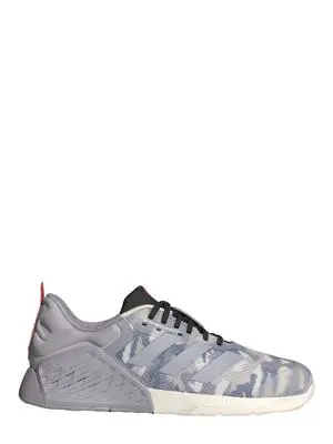 Adidas Dropset 3 Gfx Sneakers - Chalk White/glory Grey/bright Red