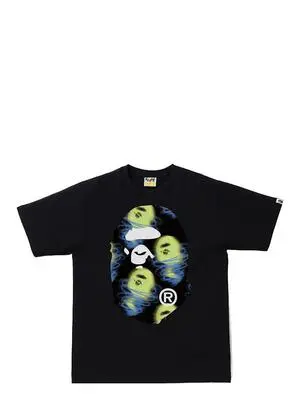 A BATHING APE Storm Big Ape Head Tee Shirt - Black