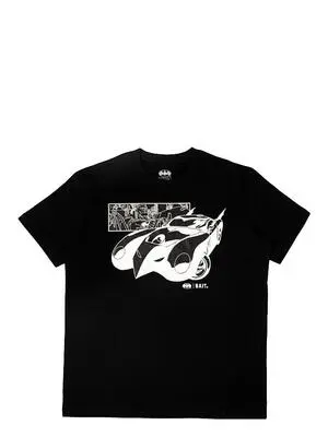 BAIT X Batman Batmobile Glow In The Dark Tee Shirt - Black