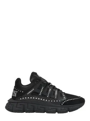 Versace Trigreca Sneakers - Black
