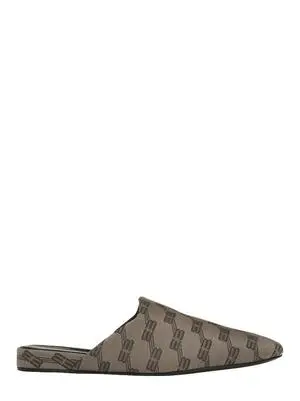 Balenciaga Cozy Jacquard Mulesin - Brown/black
