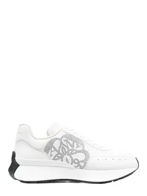 Alexander McQueen Sprint Runner Sneakers - White/black