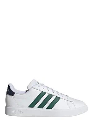 Adidas Grand Court Sneakers - Cloud White/collegiate Green/shadow Navy Blue