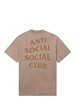 ANTI SOCIAL SOCIAL CLUB Mind Games Tee Shirt - Sand