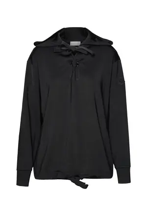 Moncler Viscose Hoodie - Black