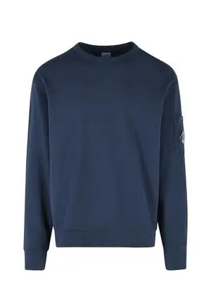 C.P. COMPANY Cotton Sweatshirt Blue