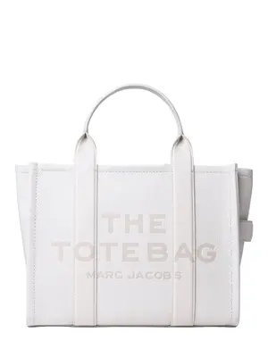Marc Jacobs Marc Jacobs (The) Leather Midi Tote Ivory