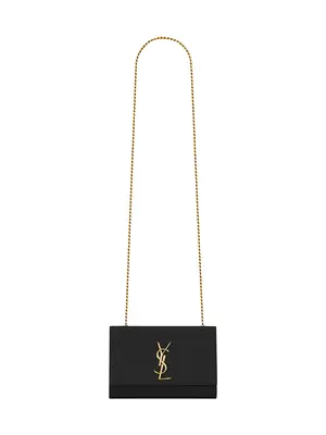 Saint Laurent Kate Small Chain Bag - Black
