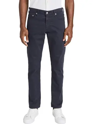 Ag Graduate Sud Tailored Twill Jeans - New Navy