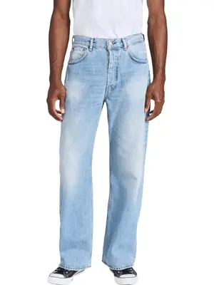Acne Studios 2021 Loose Fit Jeans - Light Blue