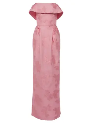 Rebecca Vallance Off-shoulder Gown - Pink