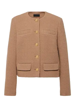 NILI LOTAN Nili Lotan Paige Cropped Bouclé Jacket