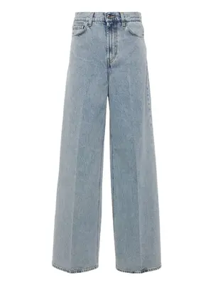 TOTEME High-rise Wide-leg Jeans - Blue
