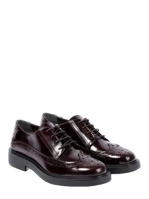 TOD'S Leather Brogues - Brown