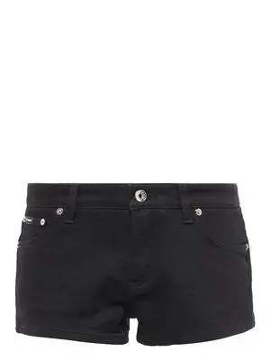 Dolce & Gabbana Low-rise Denim Shorts - Black