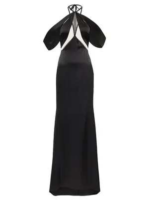 DAVID KOMA David Koma Off-Shoulder Gown