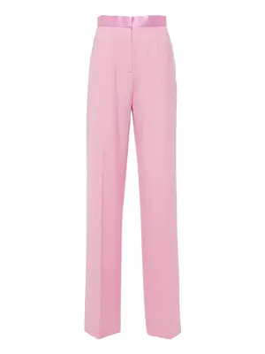 NENSI DOJAKA High-rise Straight Pants - Pink